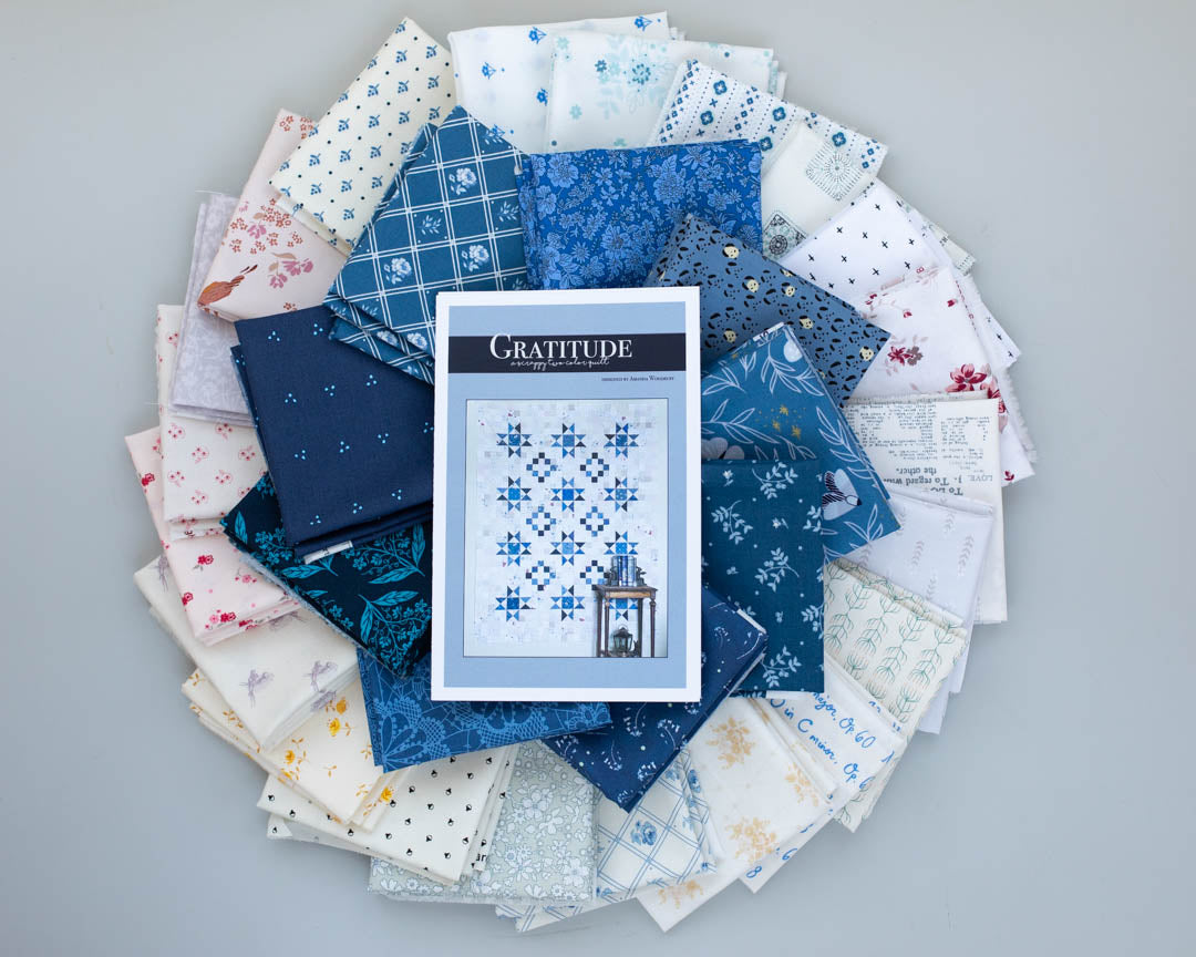 Westwood Acres Fabric — Twilight Gratitude Quilt Kit + Pattern