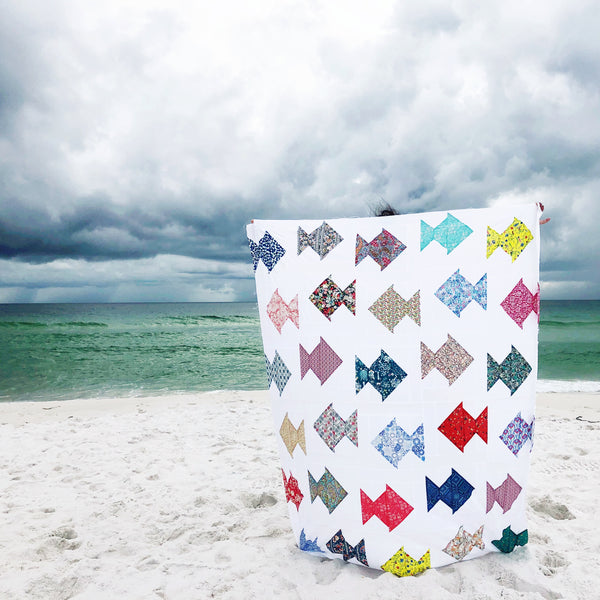 Simple Fish Quilt Kit - PDF Pattern – Westwood Acres Fabric