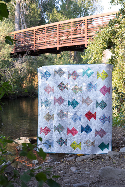 Simple Fish Quilt Pattern ONLY - PDF Pattern – Westwood Acres Fabric